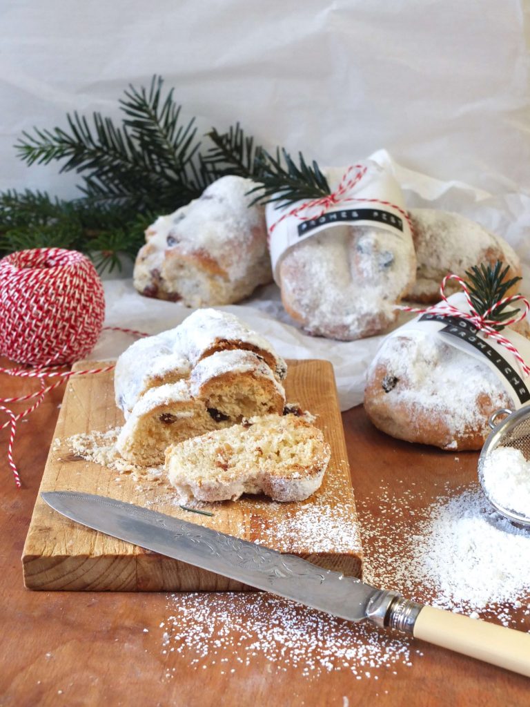 Mini Christstollen | Kleine Stollen zum Verschenken im Advent – La Crema