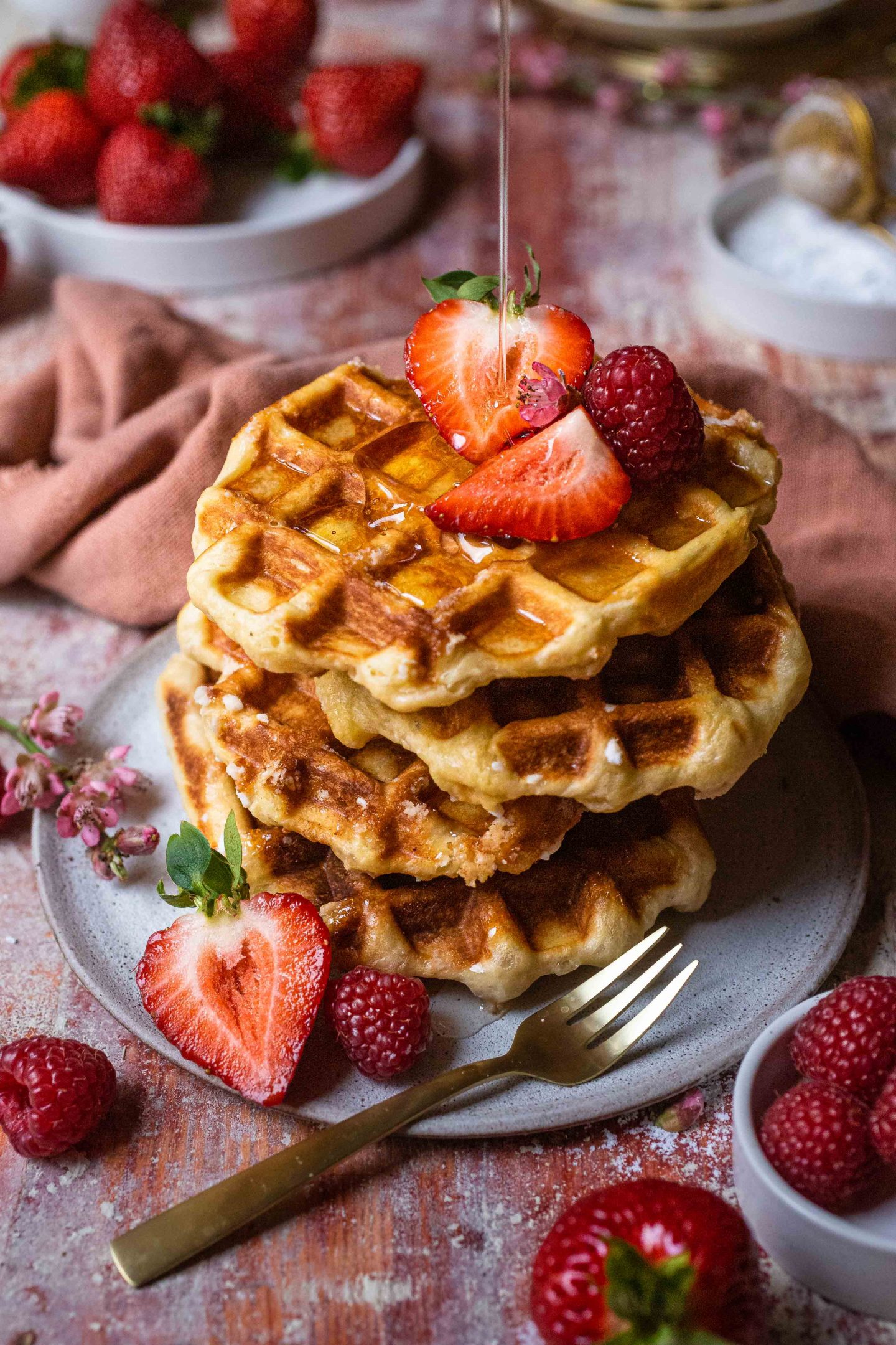 Belgische Waffeln | Originalrezept für Lütticher Waffeln – La Crema