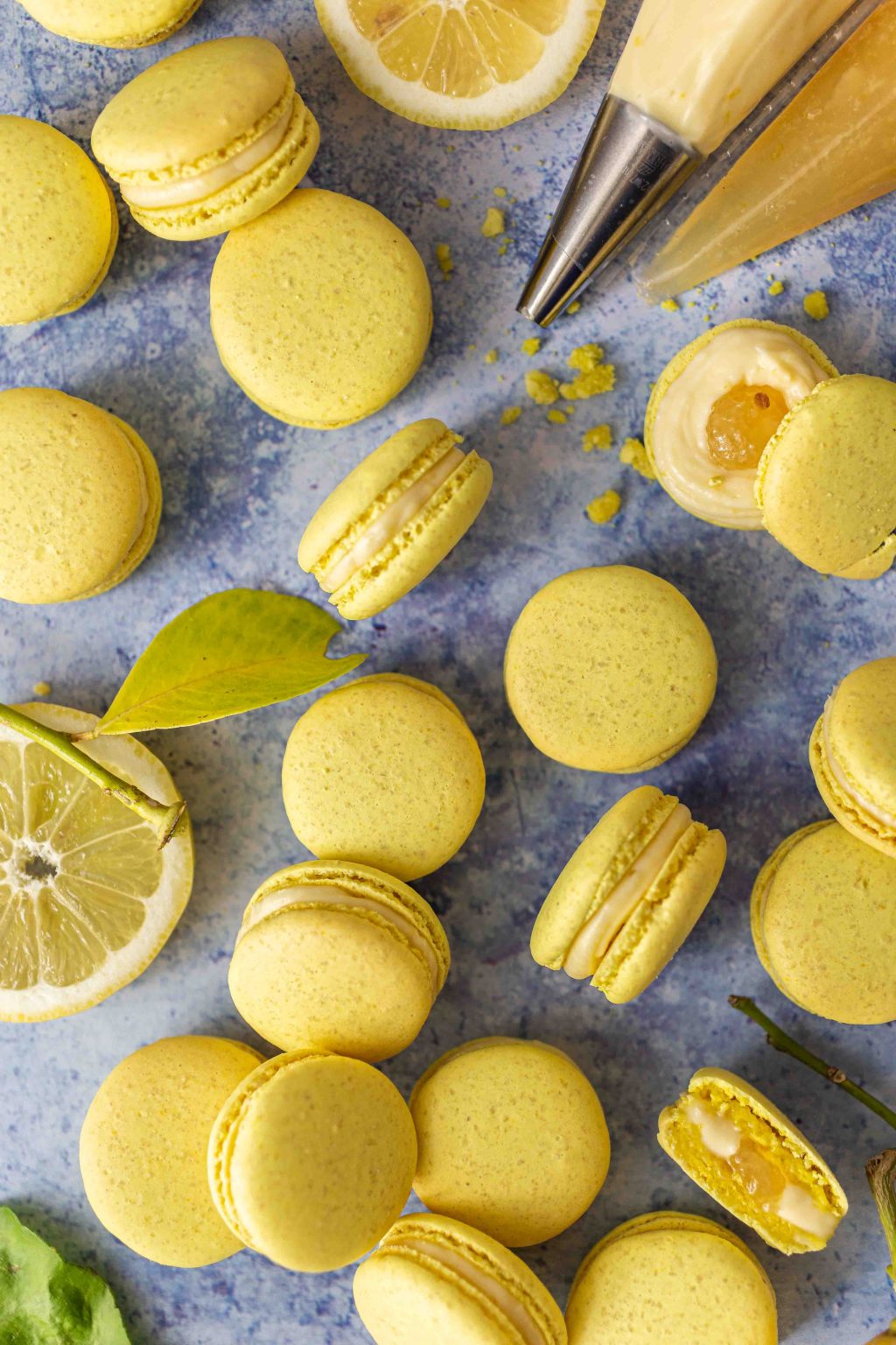 Zitronen-Macarons – La Crema