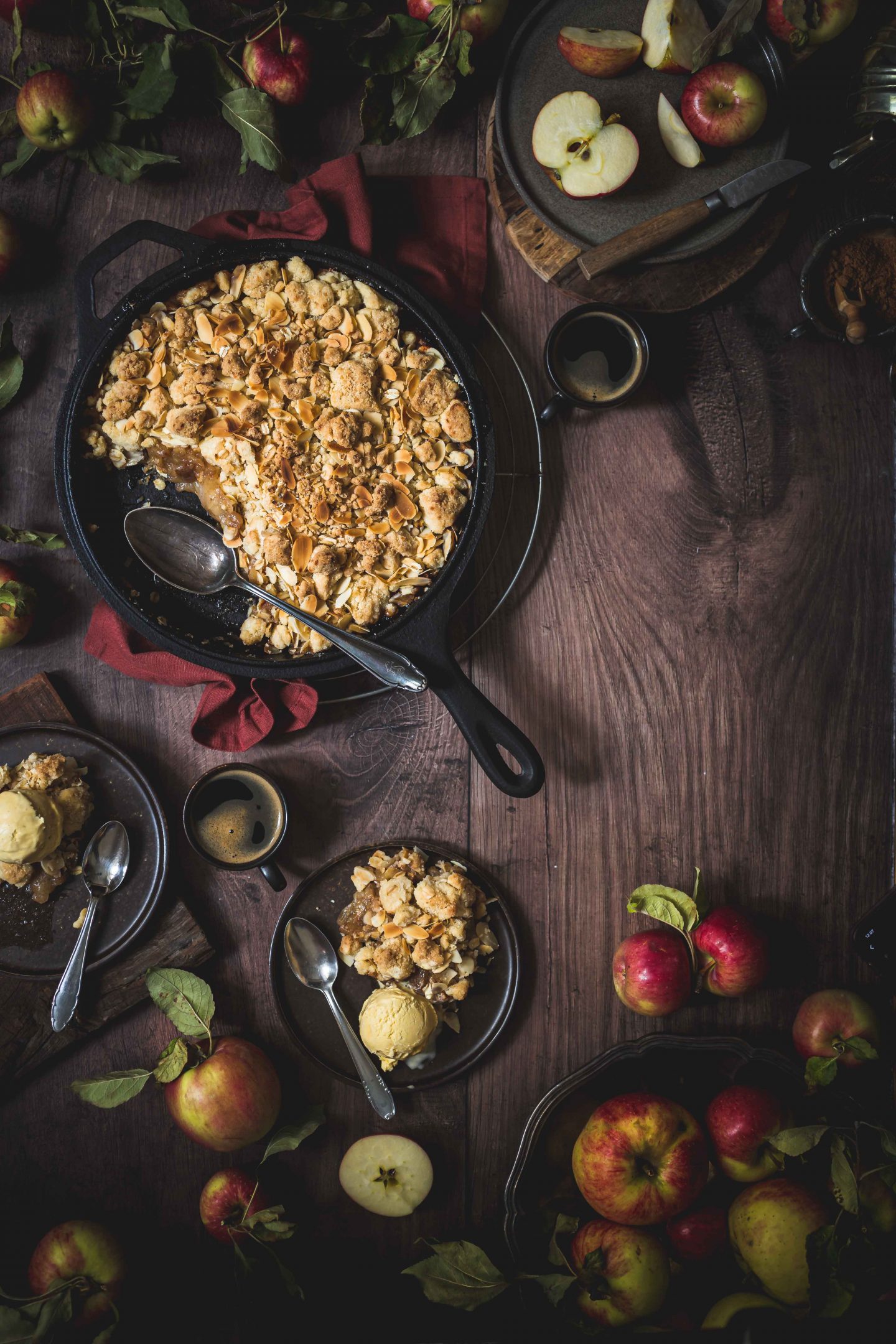 Der beste Apfel Crumble – La Crema