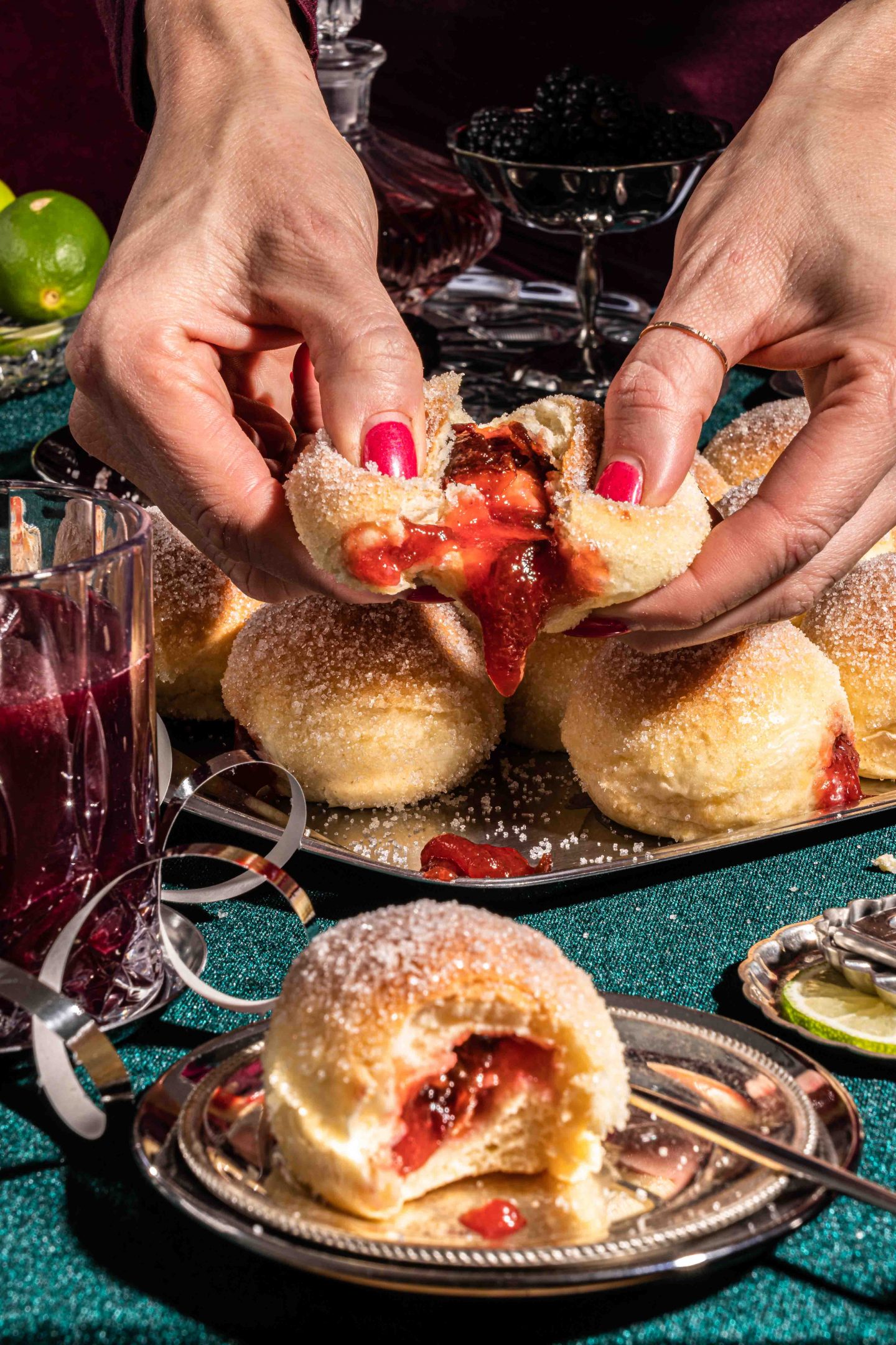 Mini Berliner aus dem Backofen – La Crema